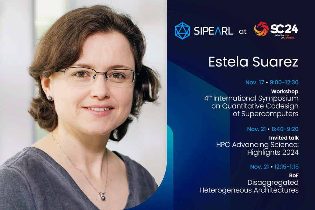 Estela Suarez at SC24 - SiPearl